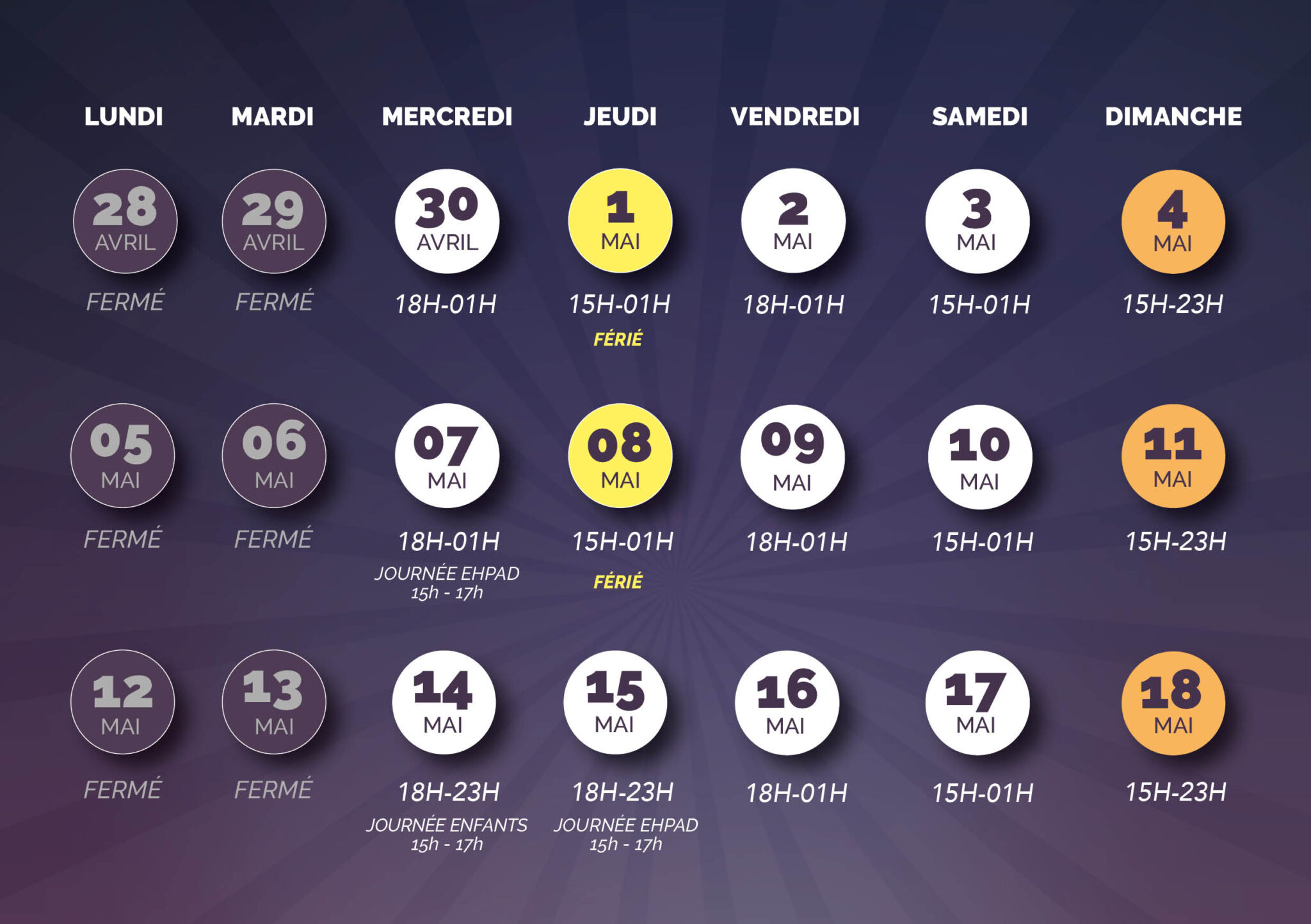 INFOS PRATIQUES - La Roue Cool